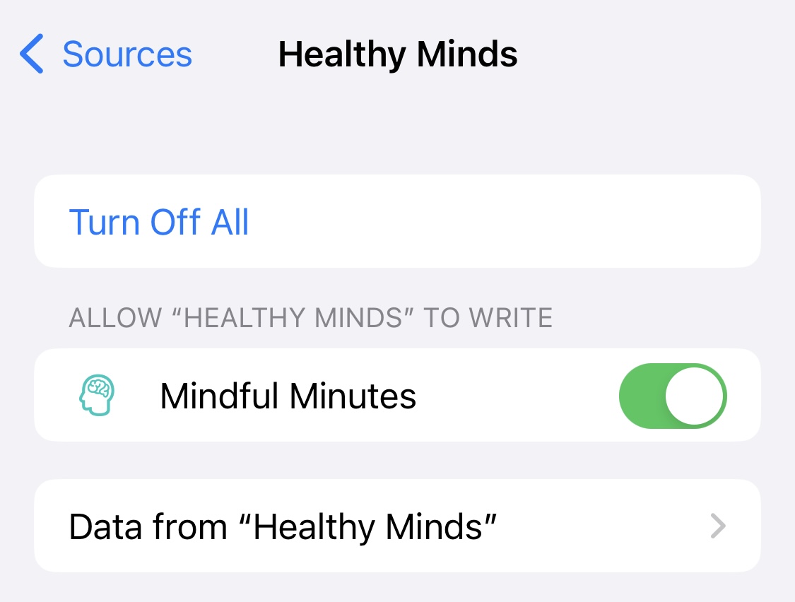 Does the Healthy Minds Program App work with Apple Health? – Healthy Minds Innovations